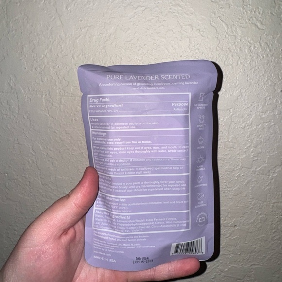Touchland | Other | Touch Land Lavender Hand Sanitizer | Poshmark
